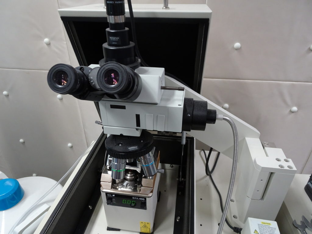 SSI(現日立ハイテクサイエンス) SPI4000/SPA400 原子力間力顕微鏡 (SPM/AMF)