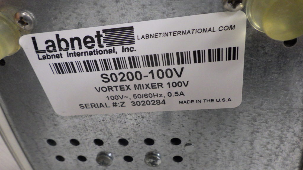 1120・Labnet/VORTEX MIXER/VX-200/