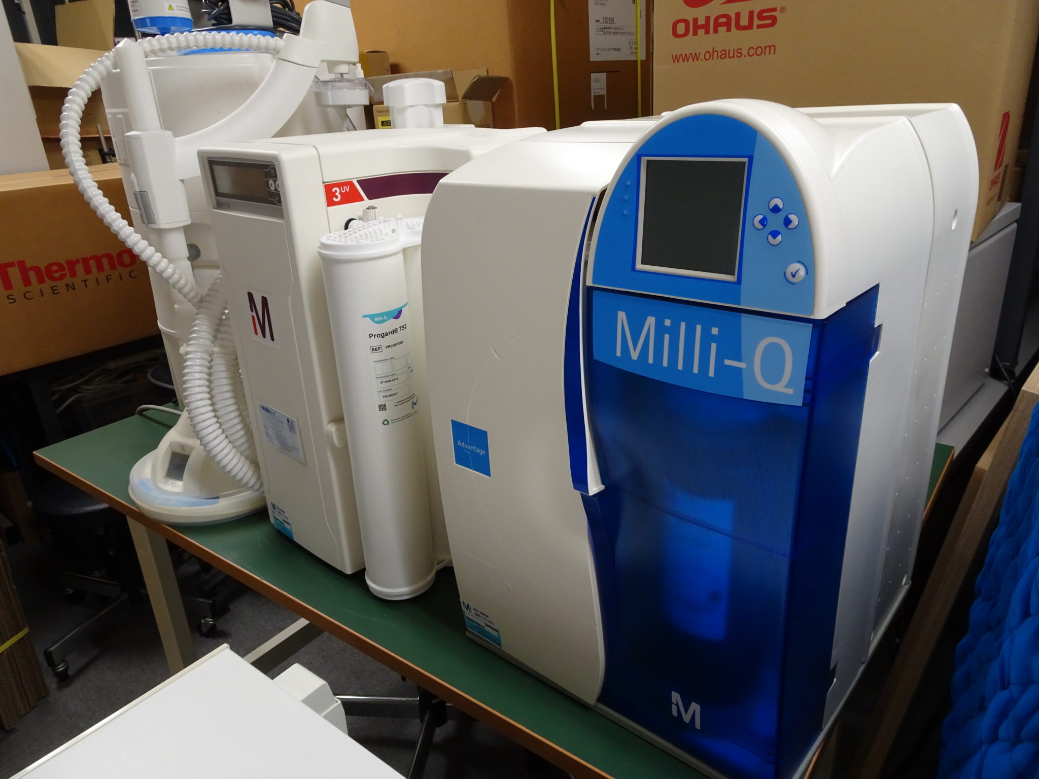 ミリポア/Elix Essential+Milli-Q Advantage A10/純水装置一式/