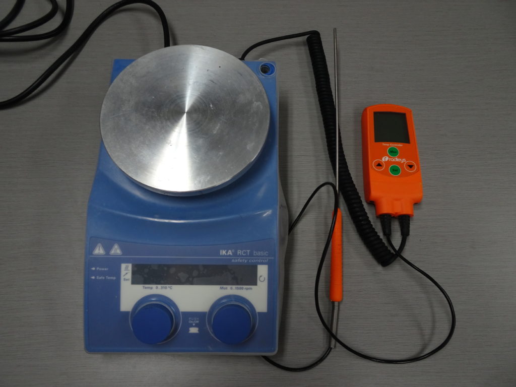 1359・IKA/RCT Basic+Heat-on＆PTEE Safety Cavers/ホットスターラー/デモ機/