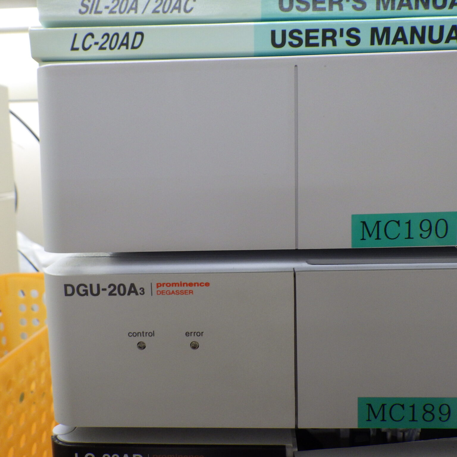 島津/20Aシリーズ CBM-20A/SPD-20AV/CTO-20AC/DGU-20A/液体クロマトグラフ(HPLC)