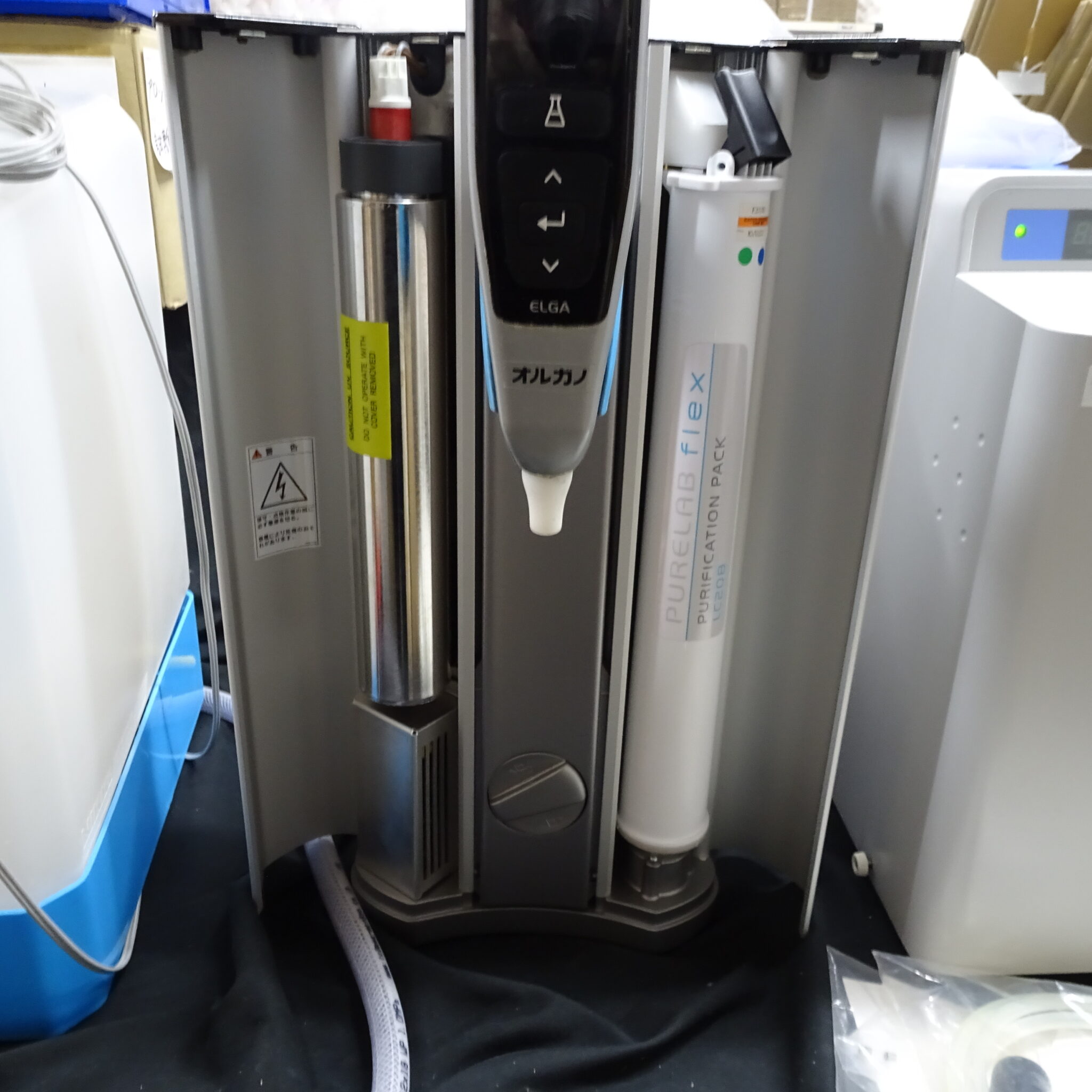 オルガノ/PRA-0015/Pureliteピュアライト+PRA用20Lタンクユニット+Elga Purelab Flex 2/純水器/