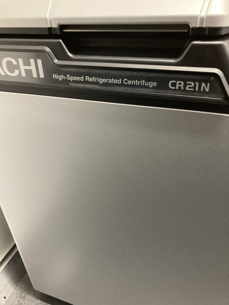 himac(日立工機) / CR21N / 超遠心機 R13A ローター付