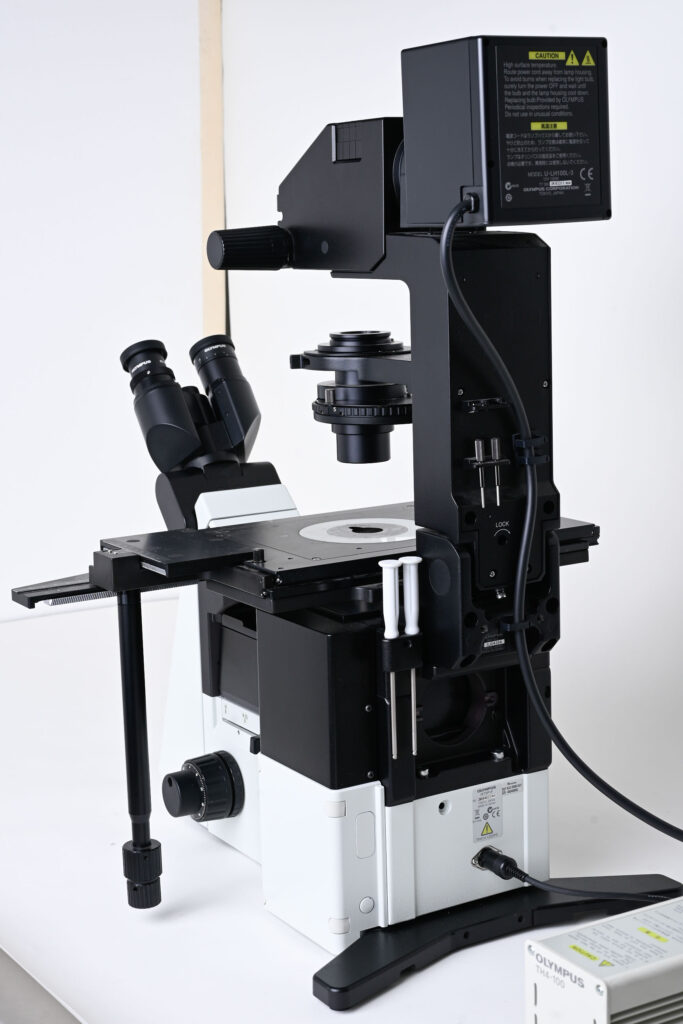 オリンパス/IX73P1F/倒立型リサーチ顕微鏡/2014製/
