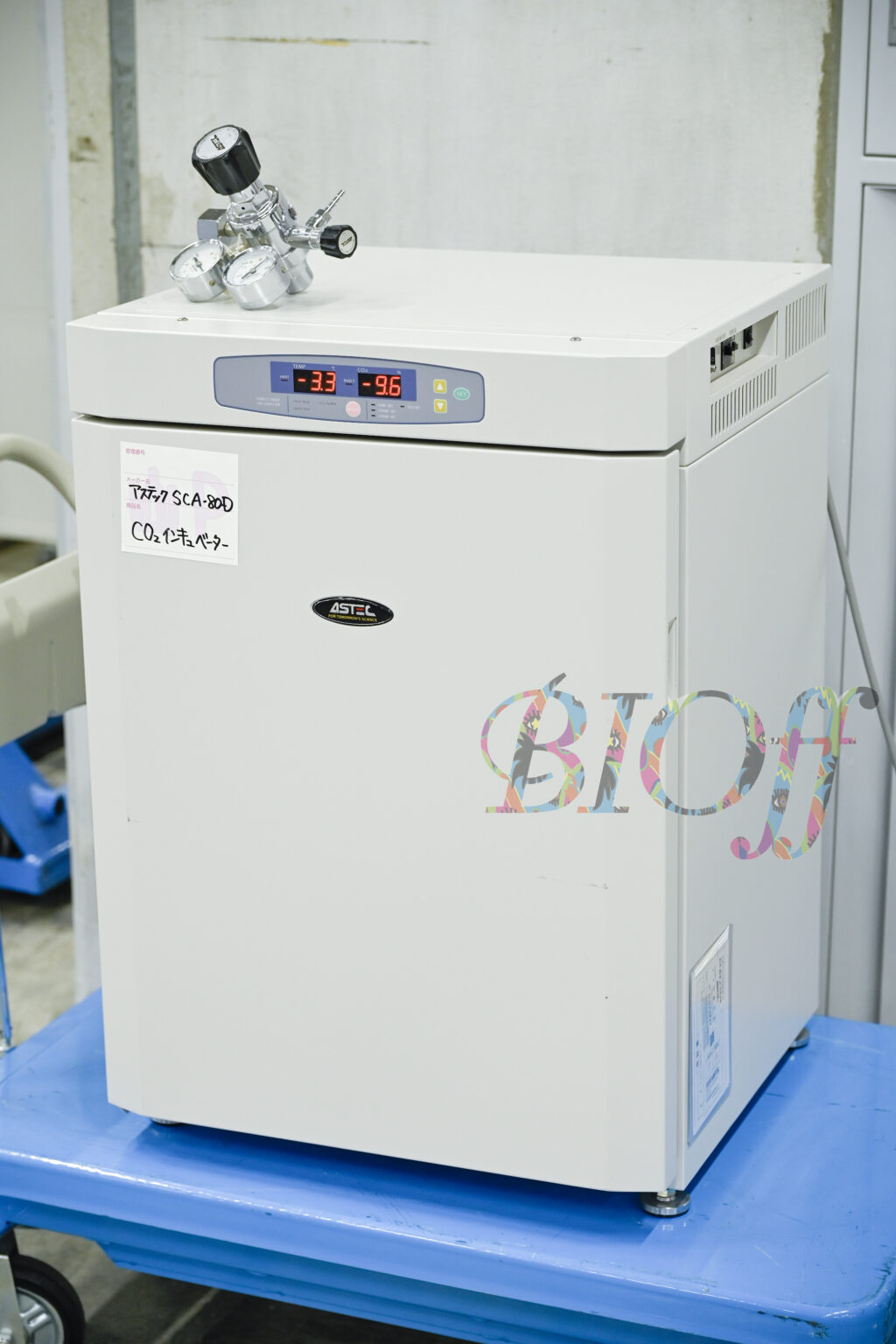 3499・アステック/SCA-80D/CO2インキュベーター/80L